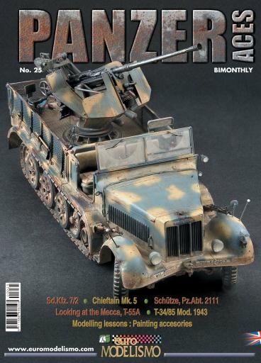 Panzer Aces Magazine - Panzer Aces 25 English Back Issue