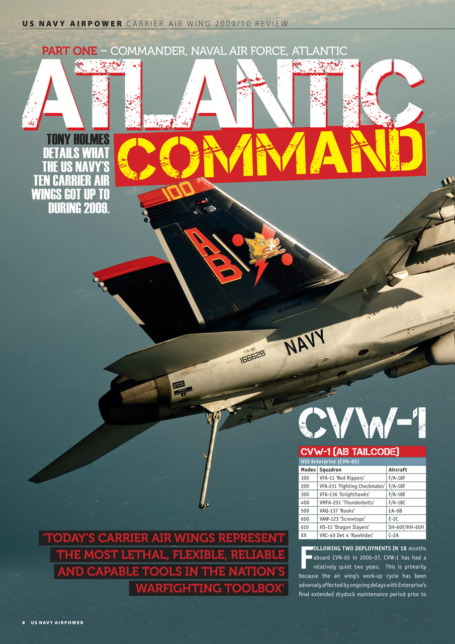 US Naval Air Power Magazine Subscriptions and US Naval Air Power Issue ...