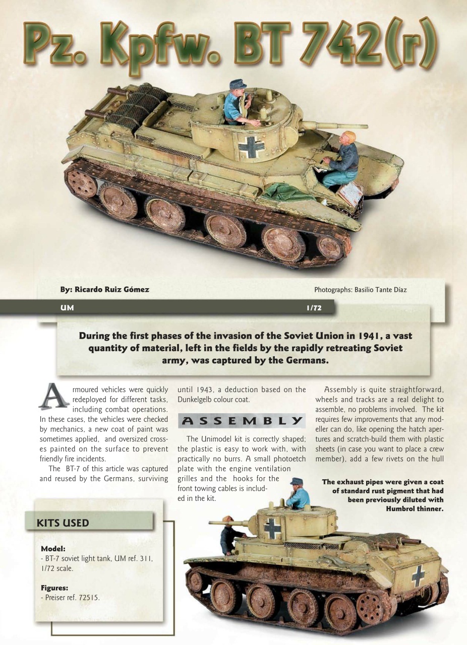 Panzer Aces Magazine - Panzer Aces 24 English Back Issue