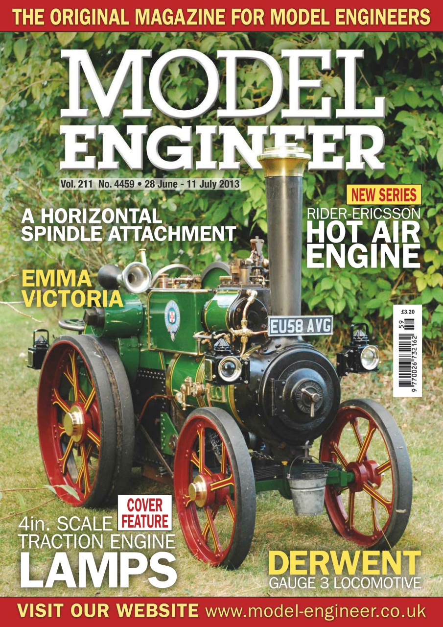Model Engineer Magazine - Vol. 211 No. 4459 Back Issue