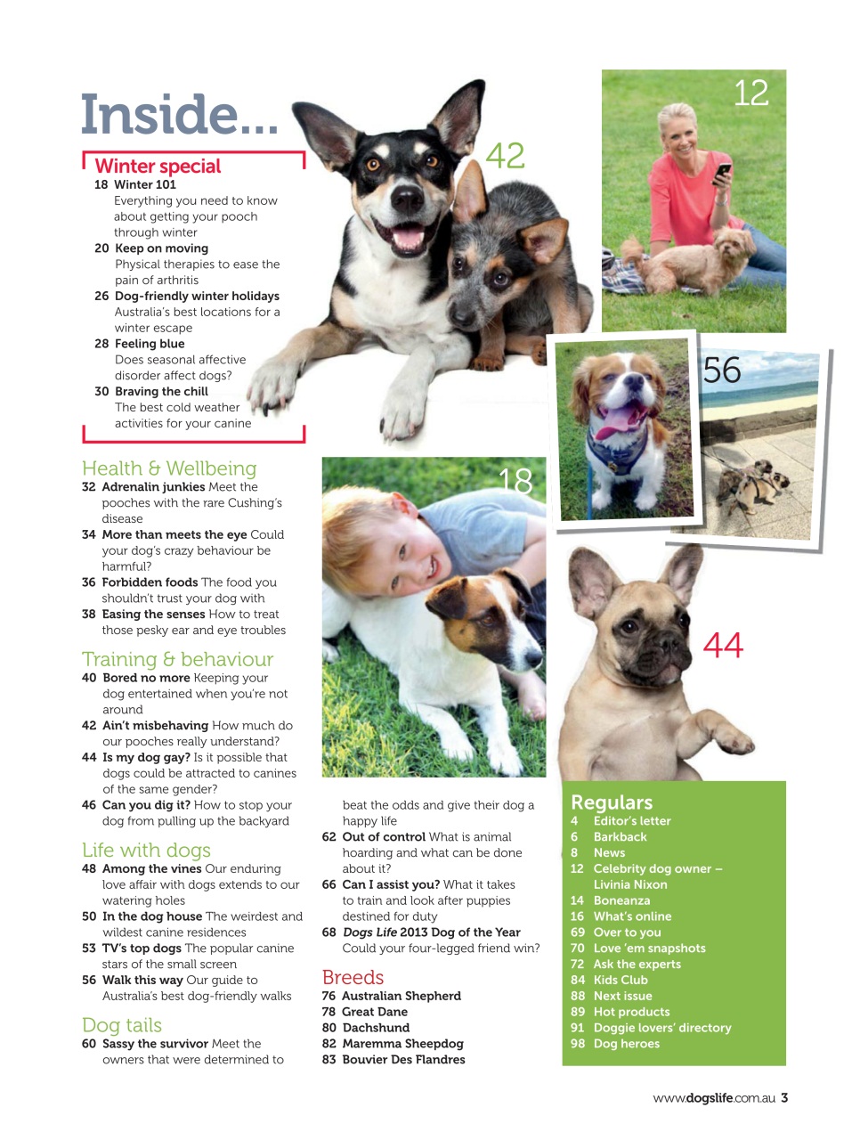 Dogs Life Magazine - July-Aug Issue#120 Back Issue