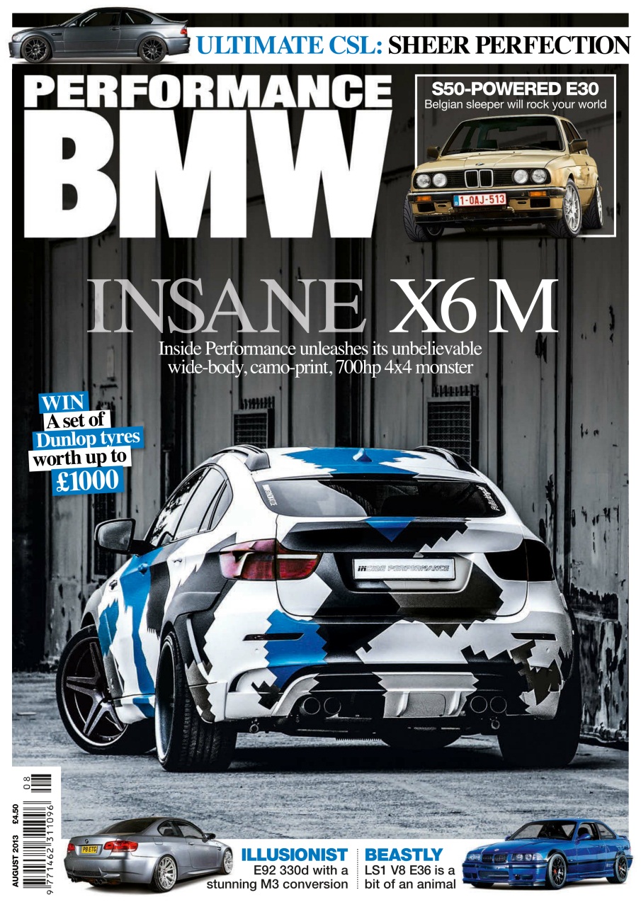 Performance BMW Magazine - August 2013 Back Issue