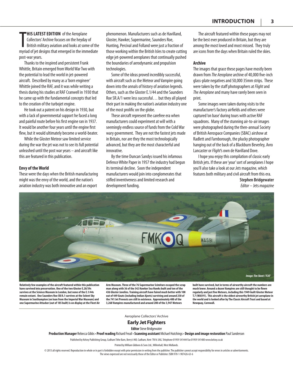 Aviation Archive Magazine - Early Jet Fighters Back Issue