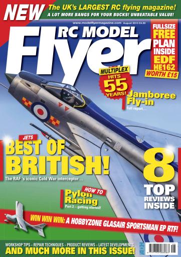 Radio Control Model Flyer Magazine - August 2013 Back Issue
