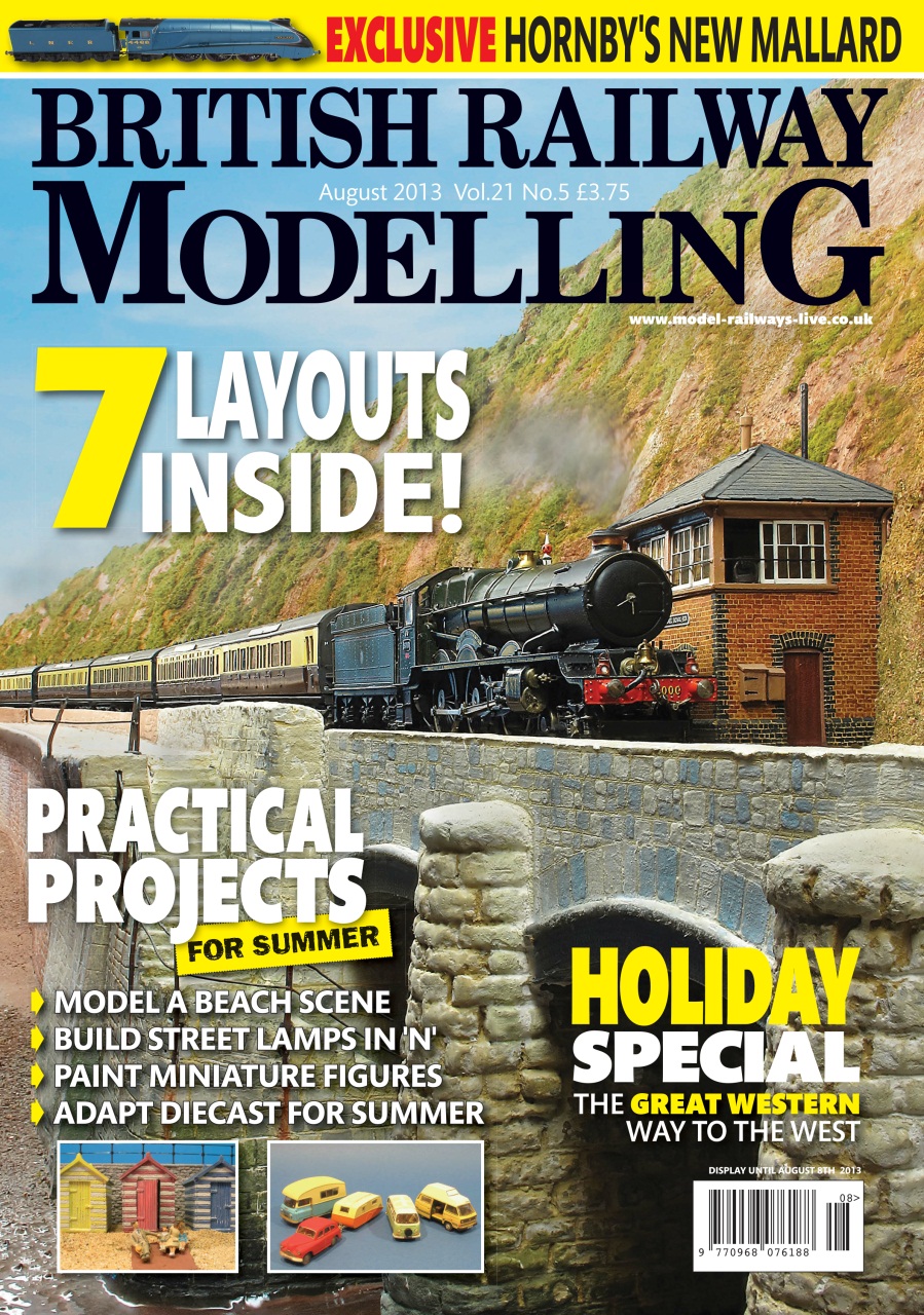 British Railway Modelling (BRM) Magazine - BRM AUGUST 2013 Back Issue