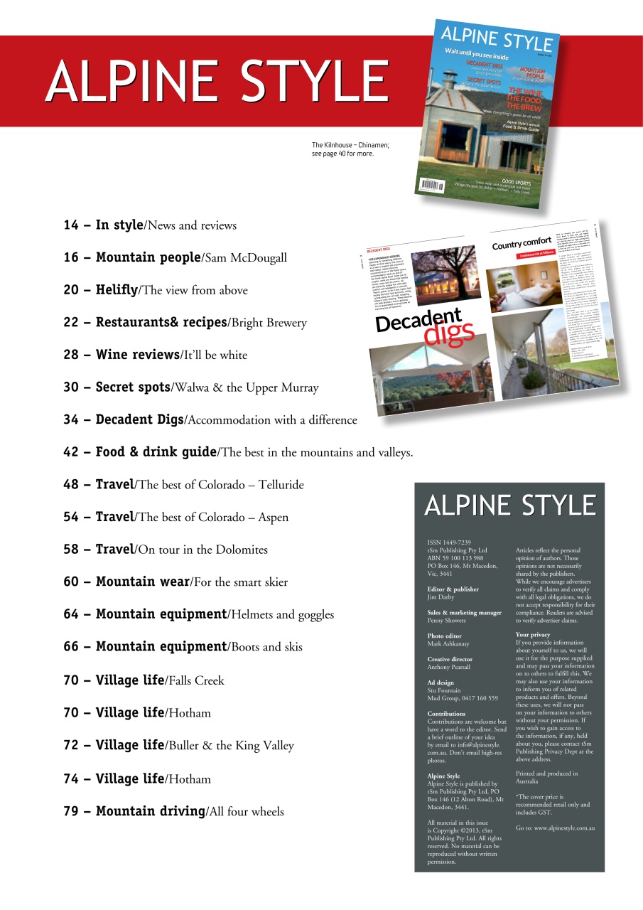 Alpine Style Magazine Subscriptions and Alpine Style 16 Issue