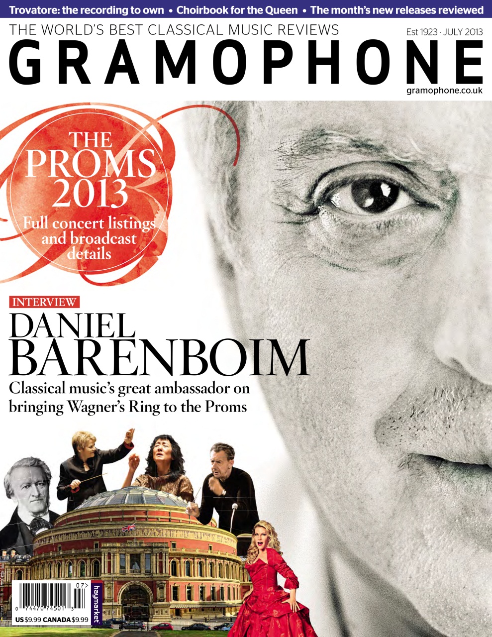 Gramophone Magazine - July 2013 Back Issue