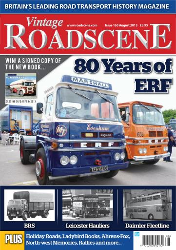 Vintage Roadscene Magazine - August 2013 Back Issue