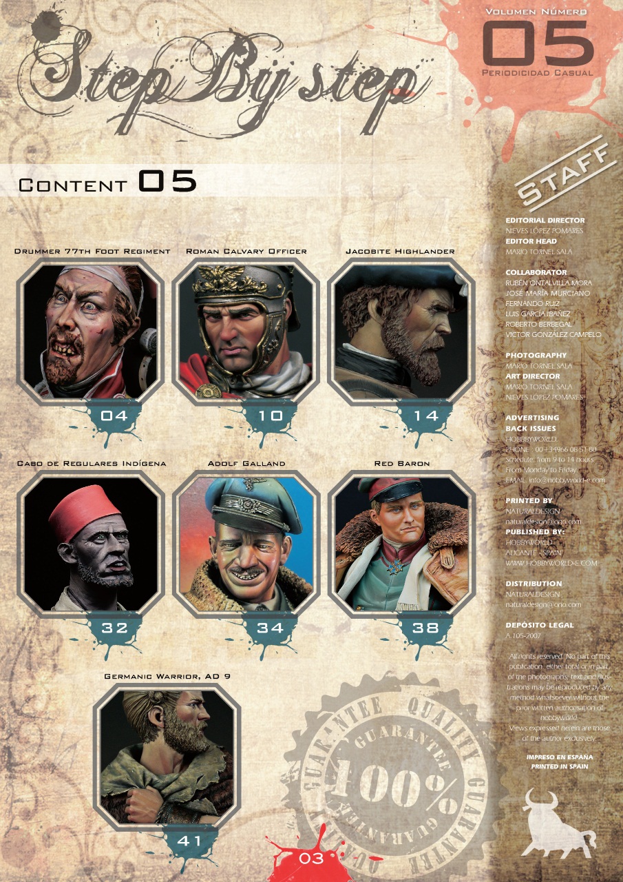 STEP BY STEP Magazine - STEP BY STEP 05 ENGLISH VERSION Back Issue