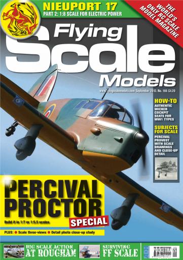 Flying Scale Models Magazine - September 2013 Back Issue
