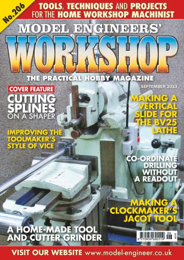 Model Engineers' Workshop Magazine - September 2013 Back Issue