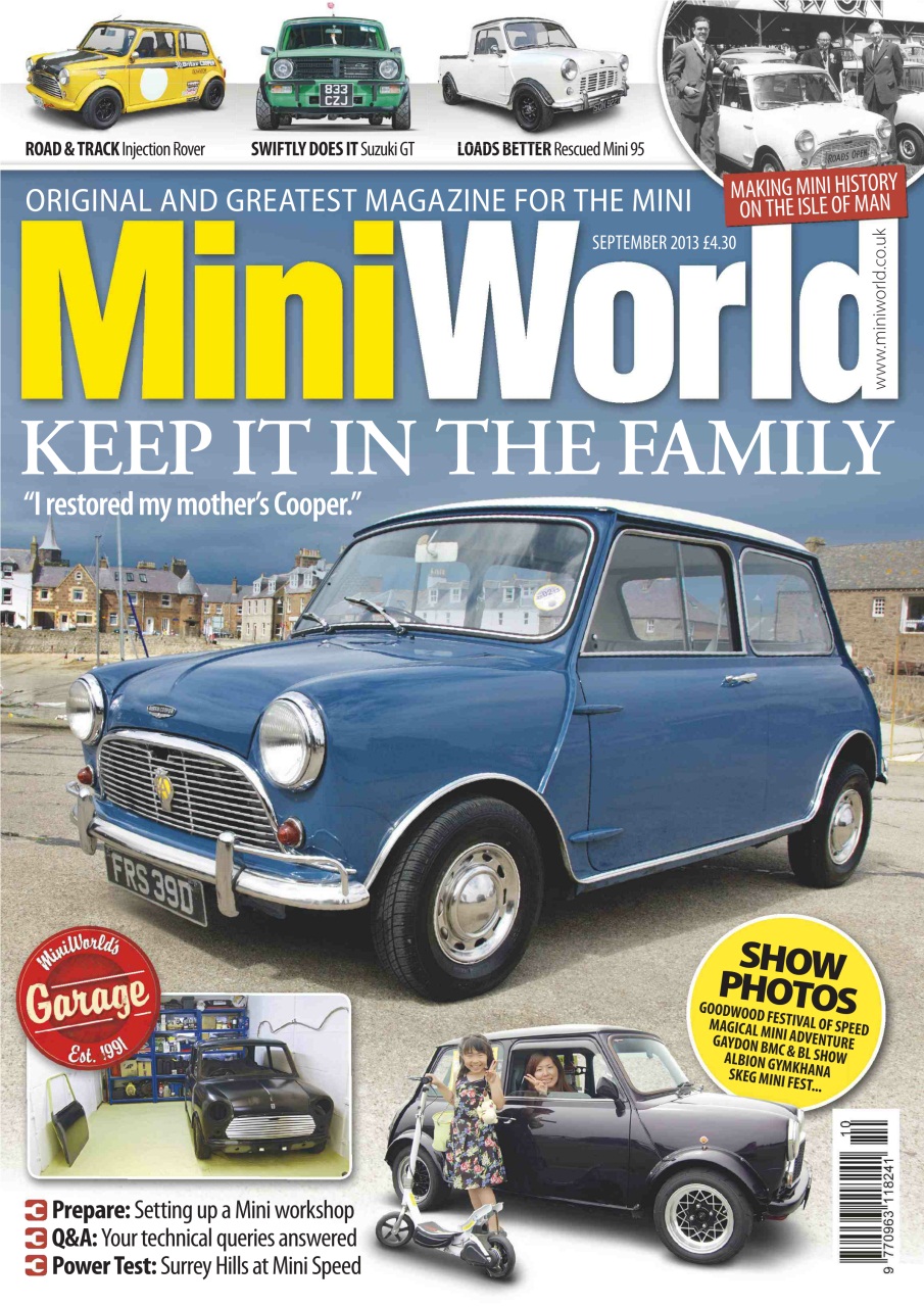 Mini World Magazine - Mini World September 2013 Subscriptions | Pocketmags