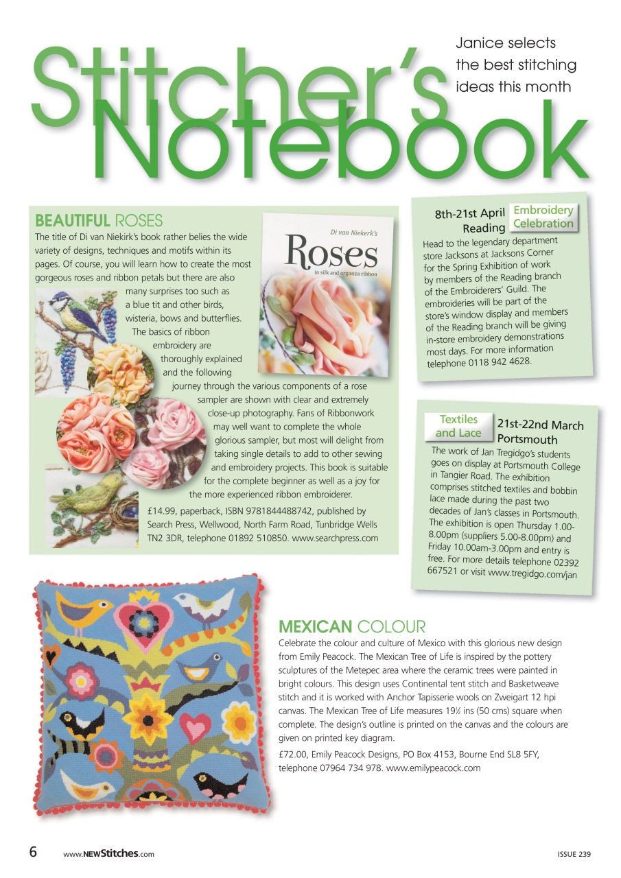 New Stitches Magazine - Issue 239 Back Issue