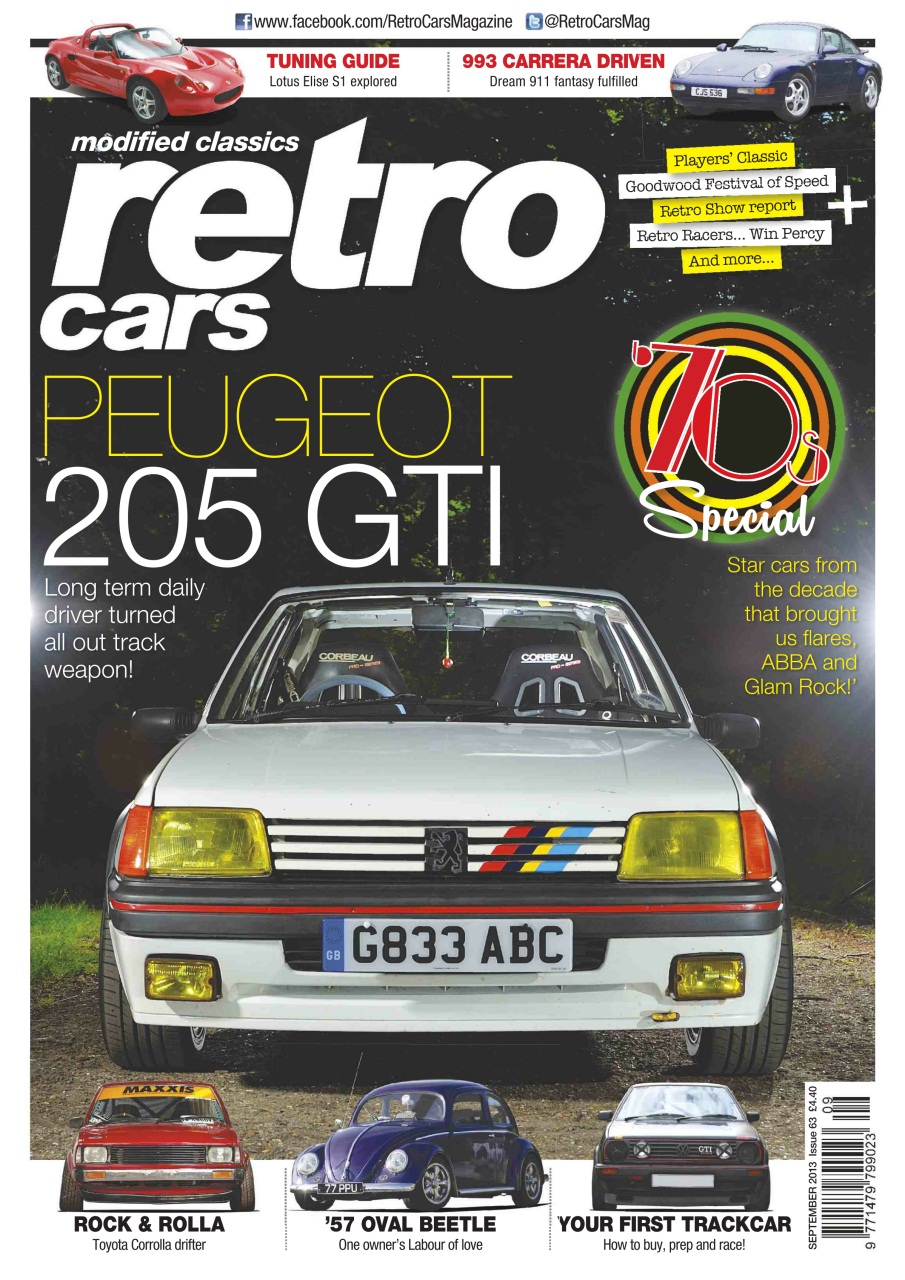 Retro Cars Magazine - Retro Cars September 2013 Back Issue