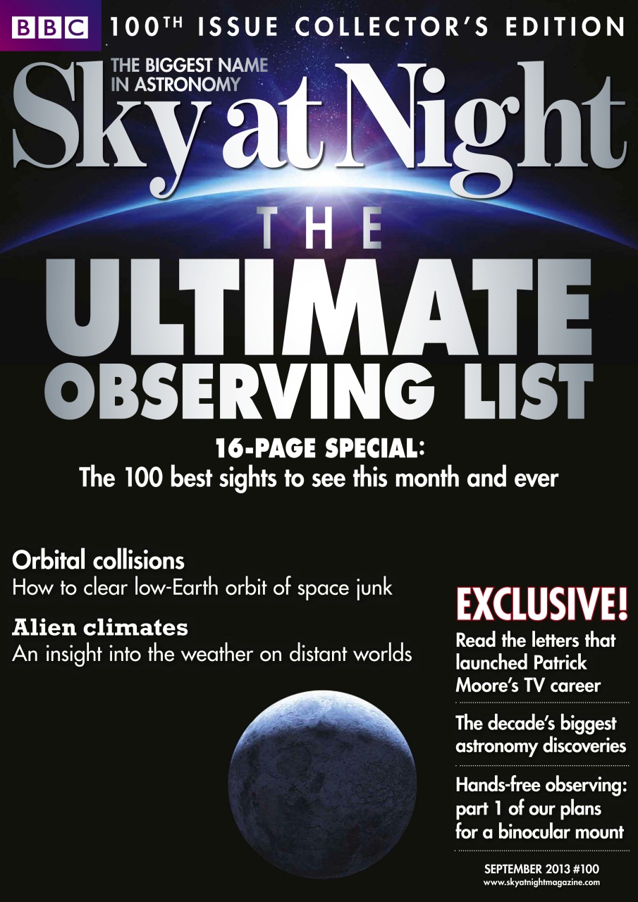 BBC Sky at Night Magazine - September 2013 Back Issue