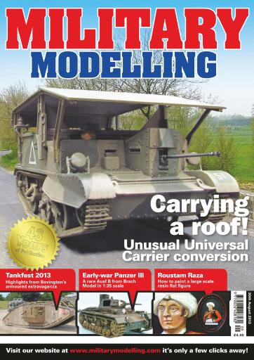 Military Modelling International Magazine - 30th August 2013 Back Issue