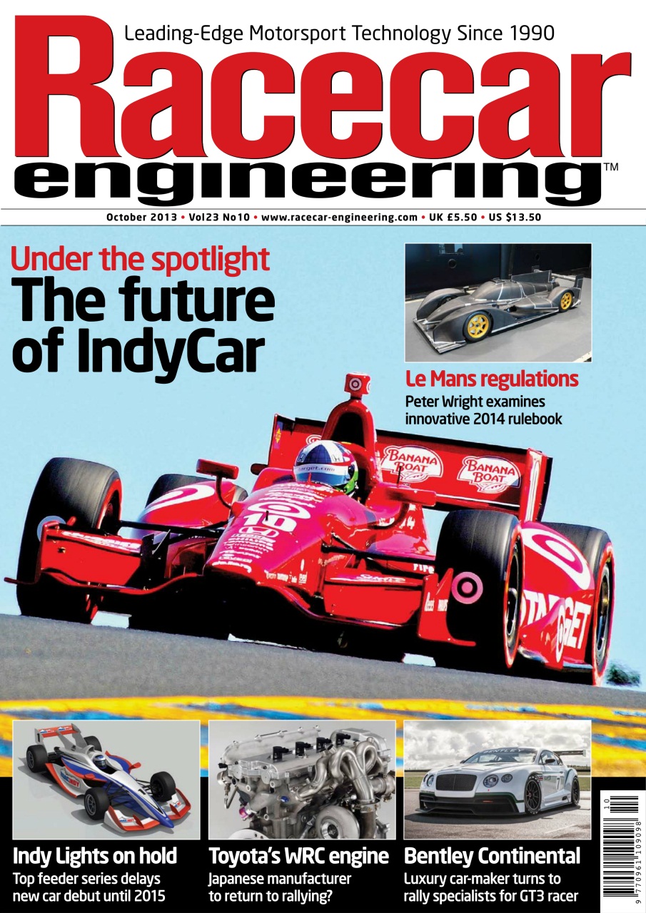 Racecar Engineering Magazine - Racecar Engineering Oct 2013 Back Issue
