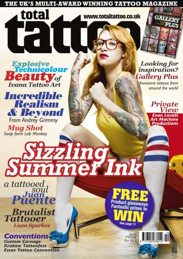 Total Tattoo Magazine - October 2013 (No. 108) Back Issue