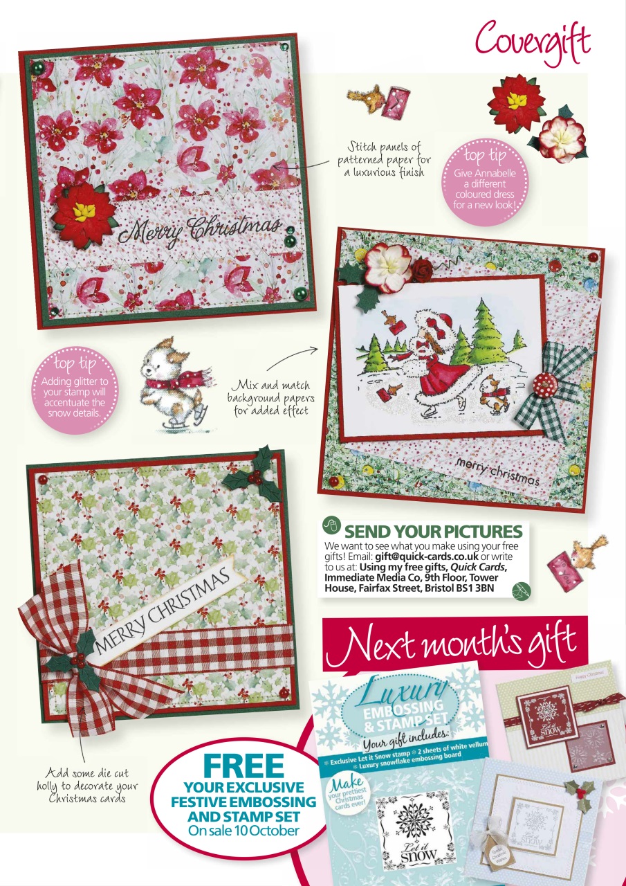 Quick Cards Made Easy Magazine - October 2013 Back Issue