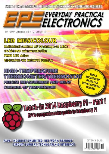 Practical Electronics Magazine - October 2013 Back Issue