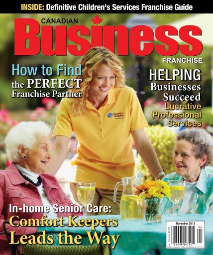 Canadian Business Franchise Magazine - November 2013 Back Issue