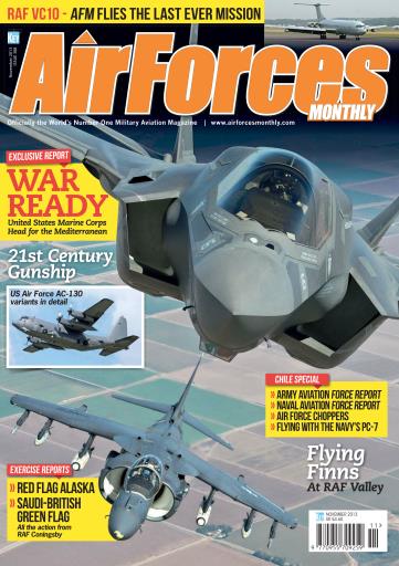 AirForces Monthly Magazine - November 2013 Back Issue