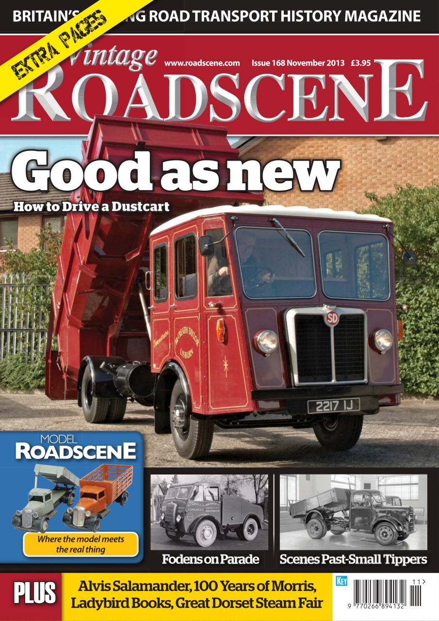 Vintage Roadscene Magazine - November 2013 Back Issue
