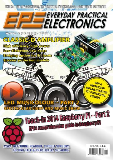 Practical Electronics Magazine - November 2013 Back Issue