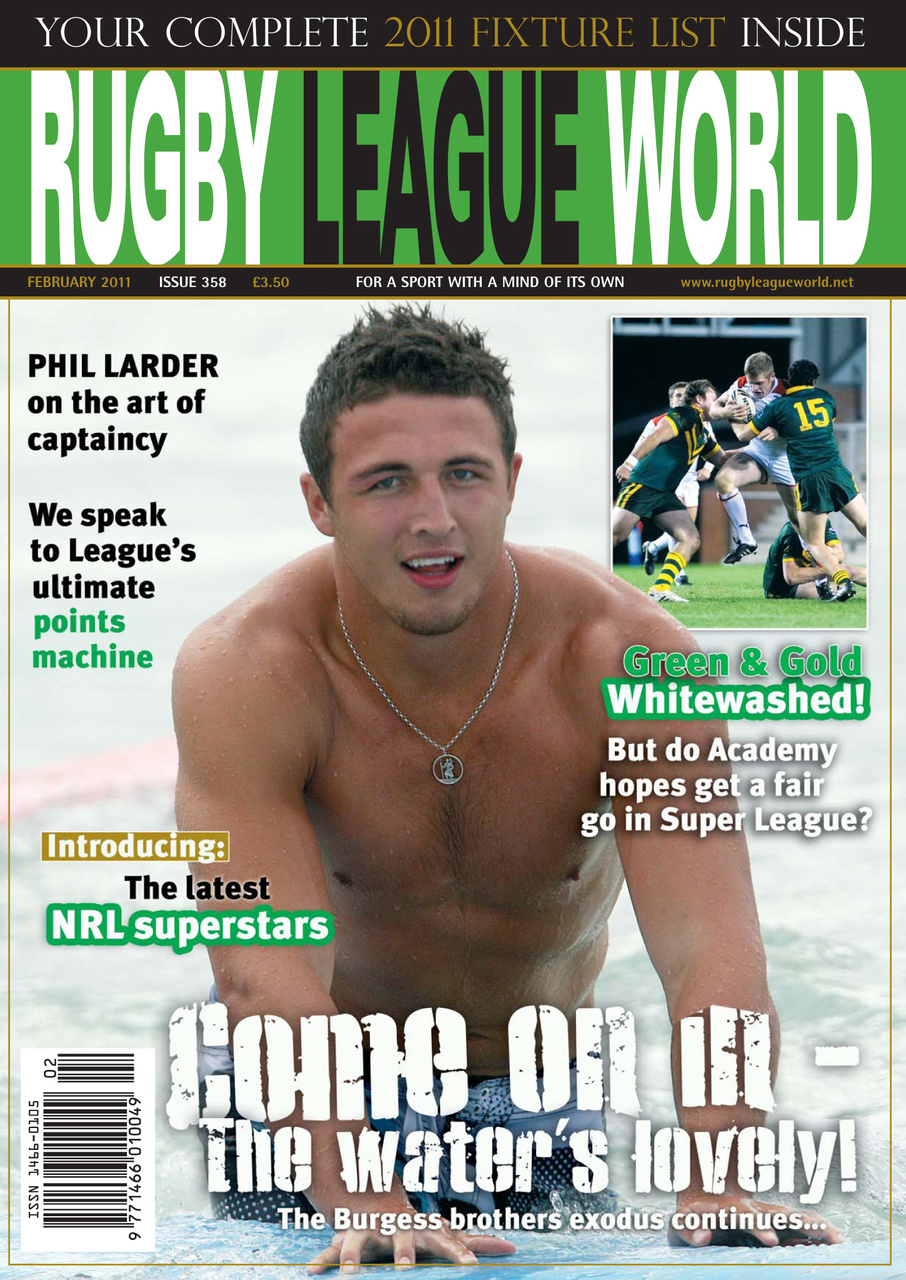 Rugby League World Magazine - 358 Back Issue