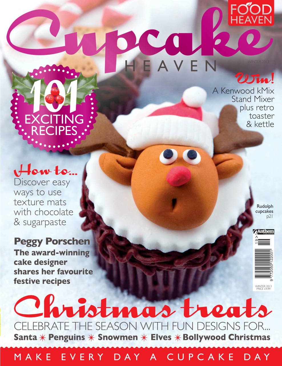 Cupcake Heaven Magazine - Cupcake Heaven Christmas 2013 Back Issue