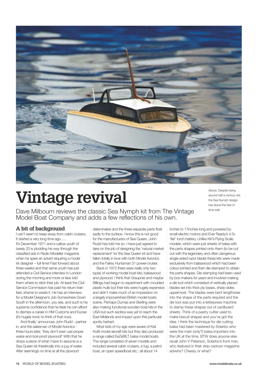 Model Boats Magazine - World of Model Boating Special Issue