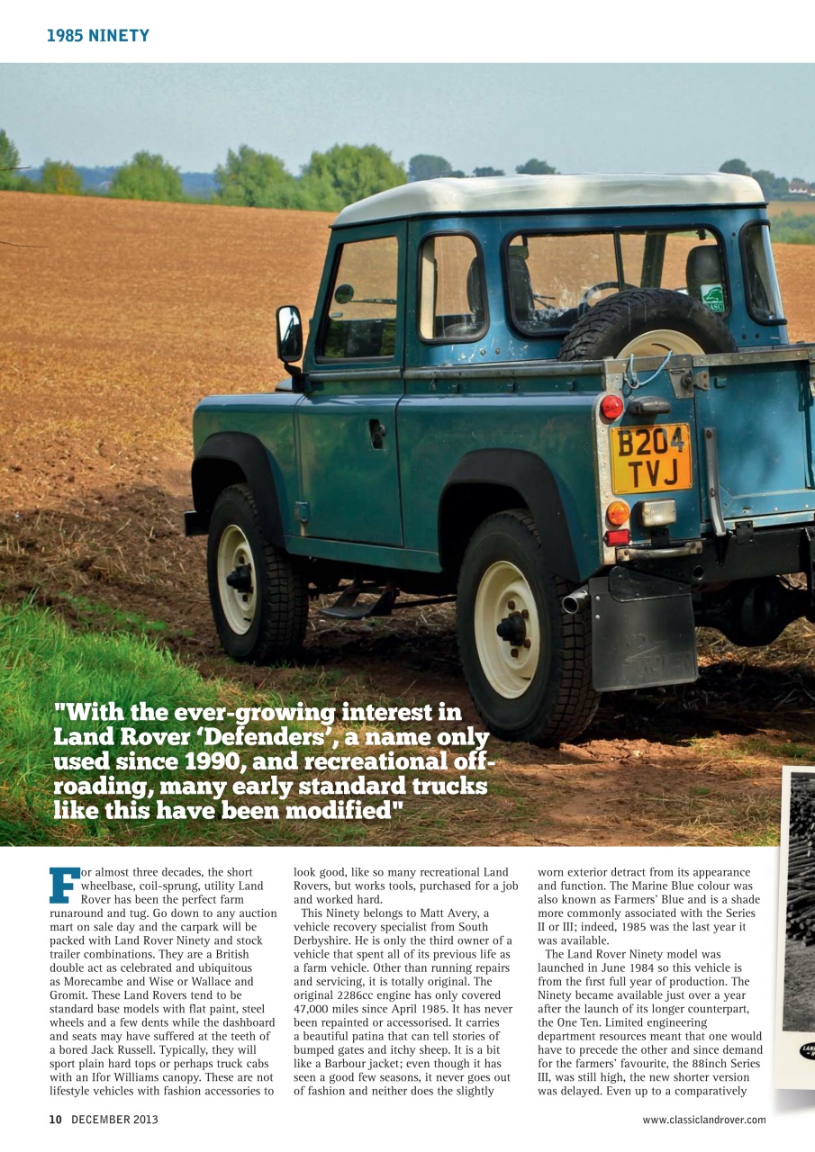 Classic Land Rover Magazine - Issue 7 Back Issue