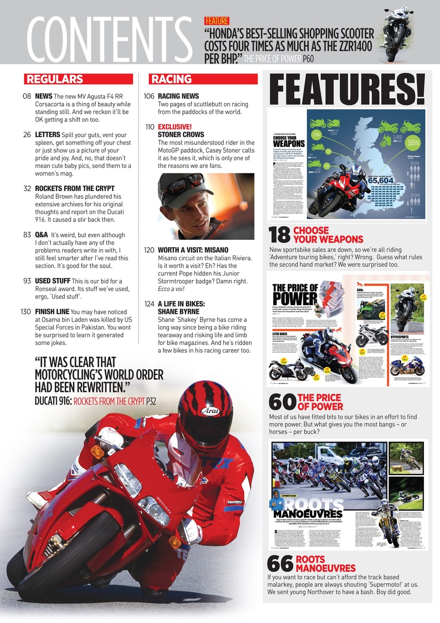 Superbike Magazine - Summer 2011 Subscriptions | Pocketmags