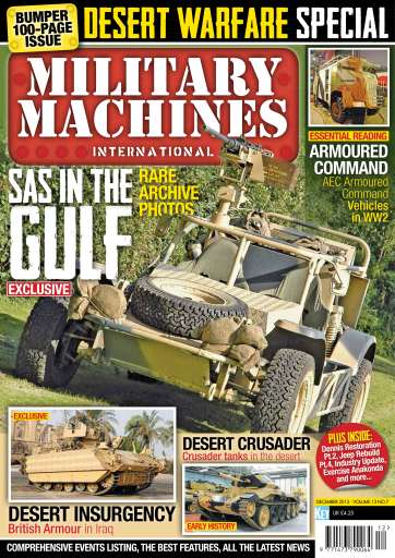 Military Machines International Magazine - December 2013 Back Issue
