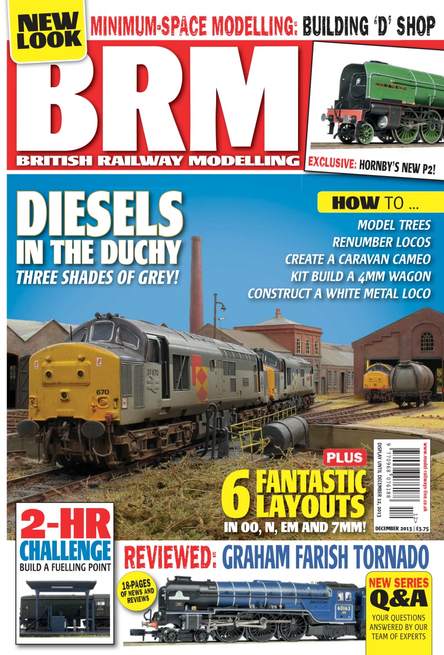 British Railway Modelling (BRM) Magazine - BRM DEC 13 + FREE Building ...