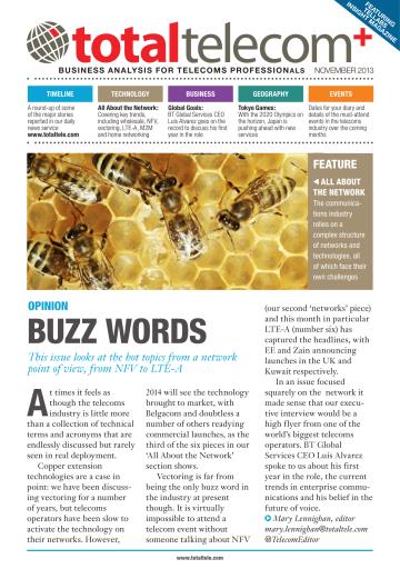 Total Telecom Magazine - Total Telecom+ November 2013 Back Issue