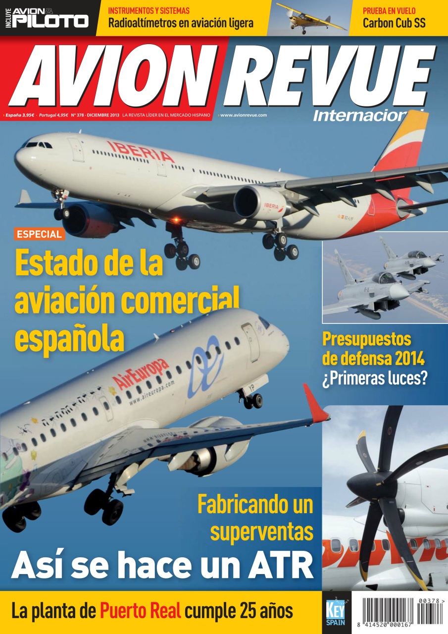 Avion Revue Internacional Magazine - Numero 378 Back Issue