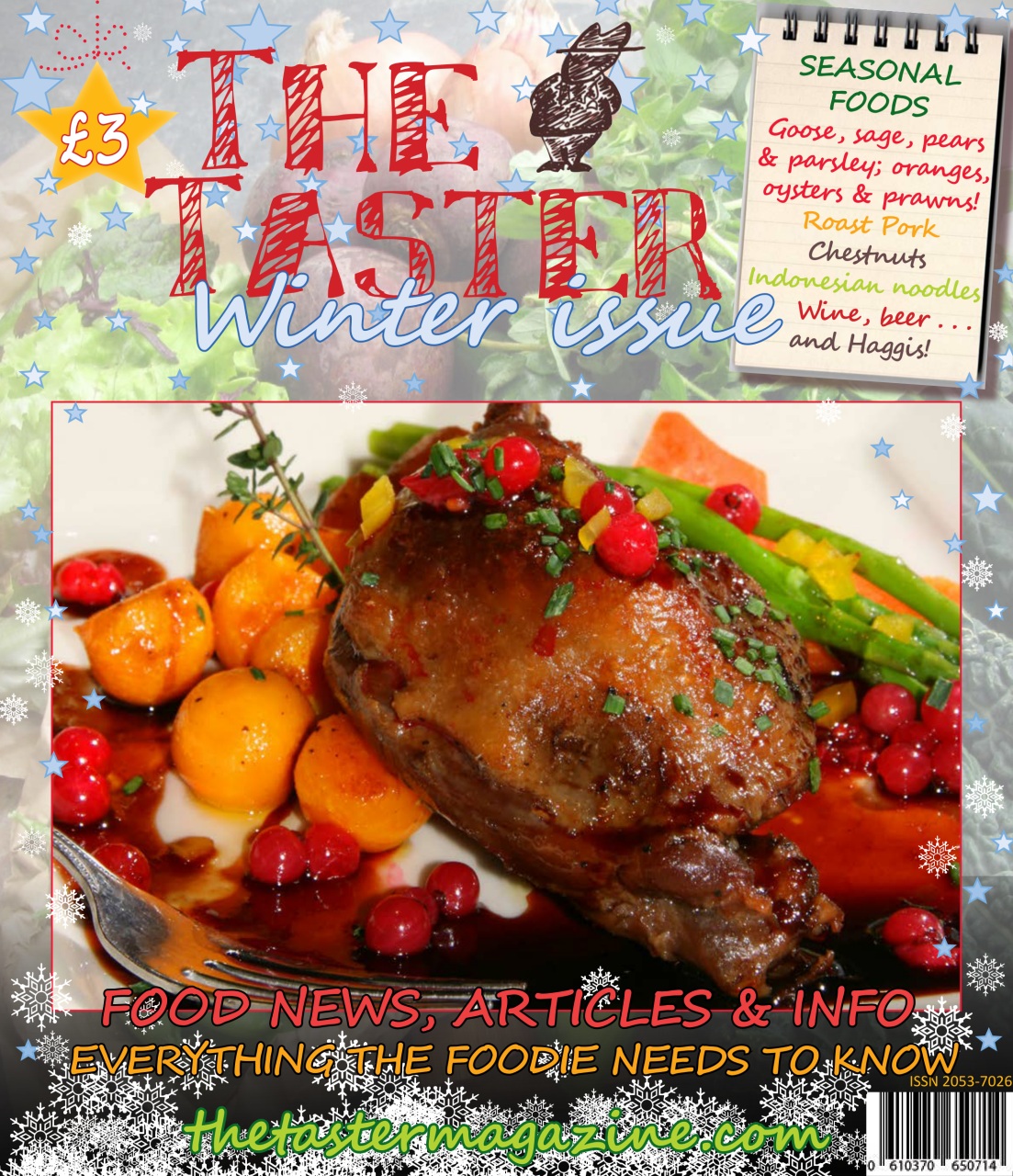 The Taster Magazine - The Taster Winter 2013 Back Issue