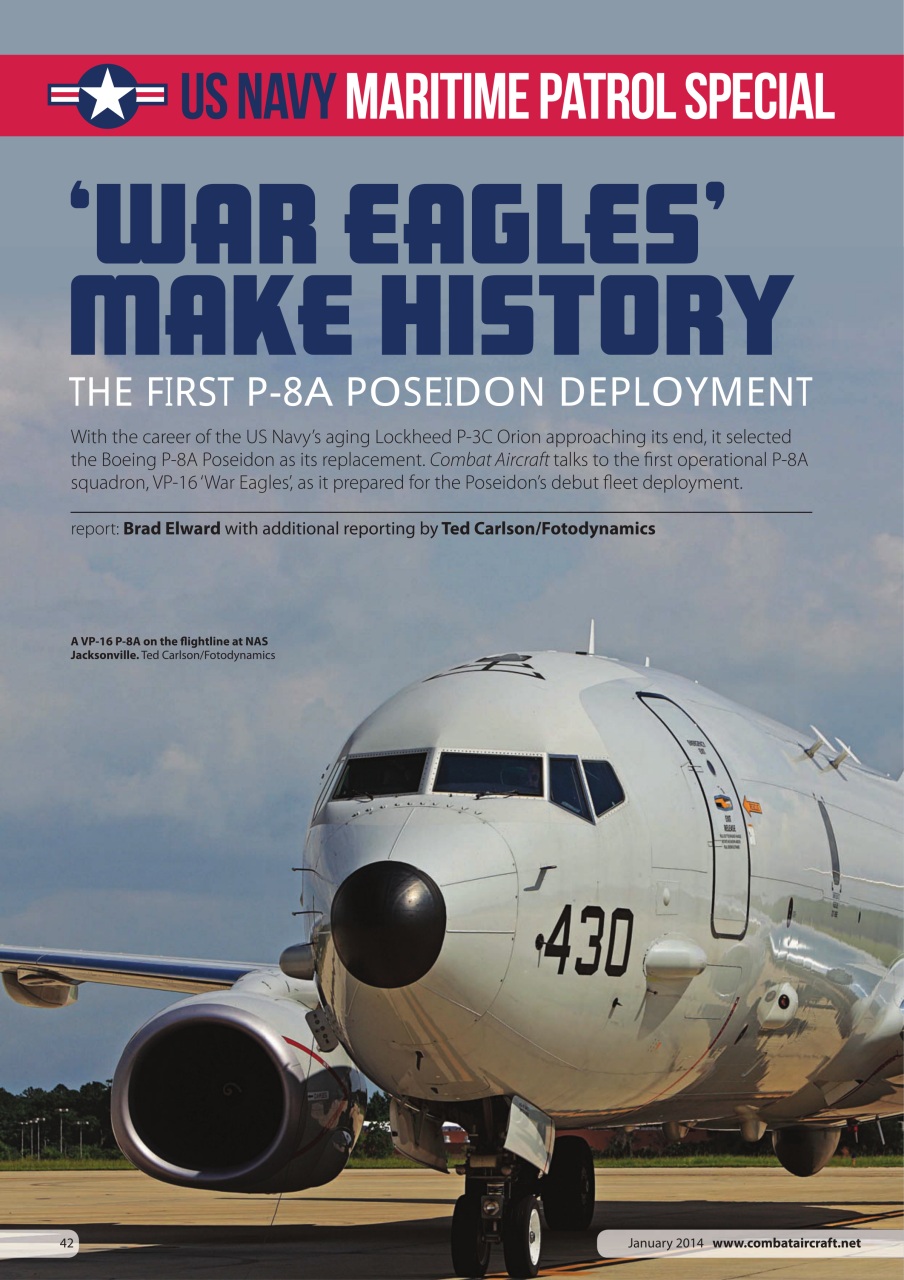 Combat Aircraft Journal Magazine - January 2014 Back Issue