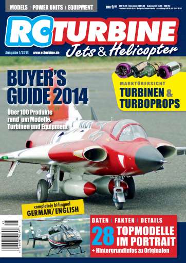 RC Turbine - Jets & Helicopter Magazine - 2014 Back Issue