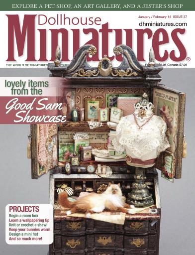 Dollhouse Miniatures Magazine - Issue 37 Back Issue