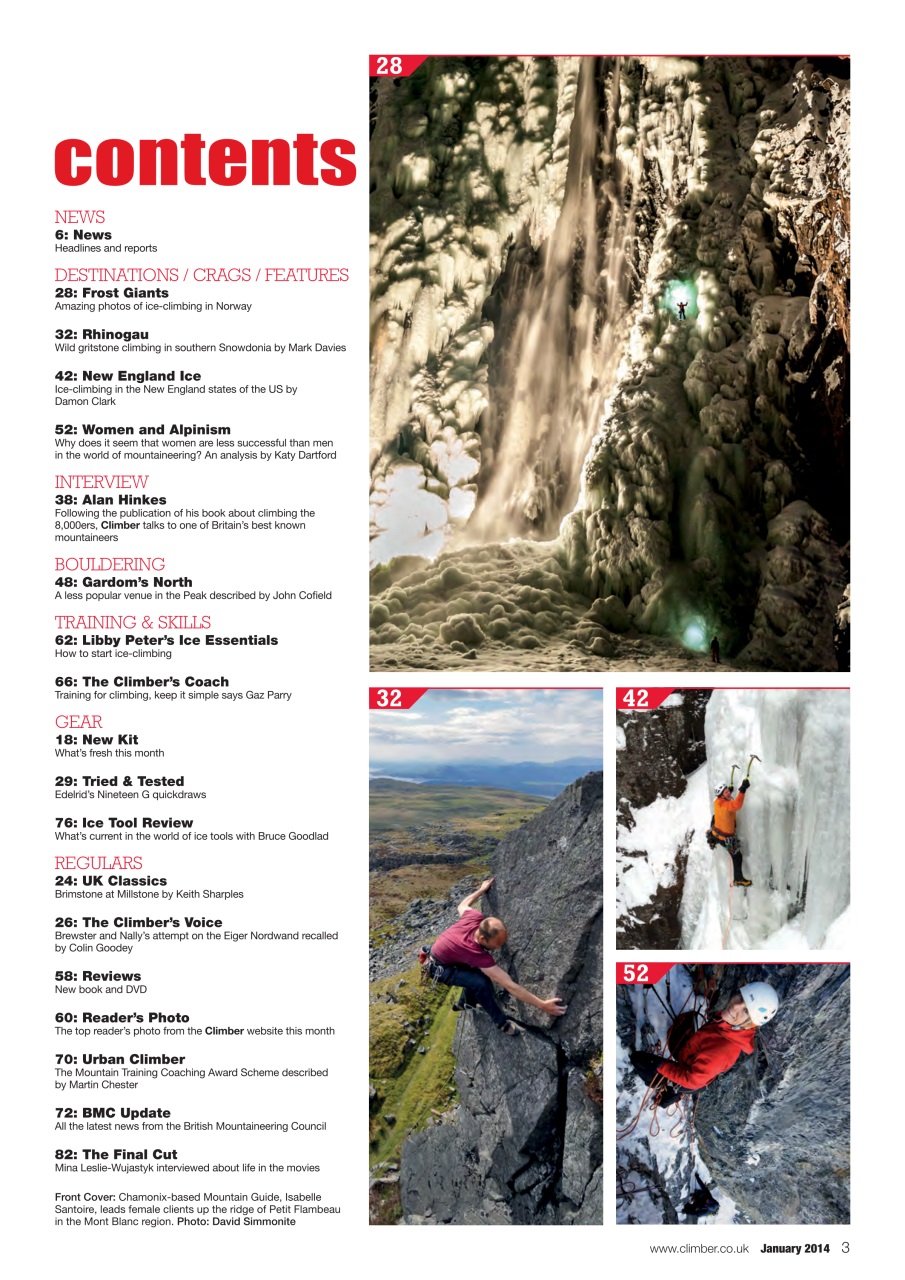 Climber Magazine - Climber January 2014 Back Issue