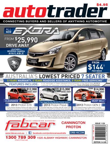 AutoTrader Magazine - Autotrader 1129 Back Issue