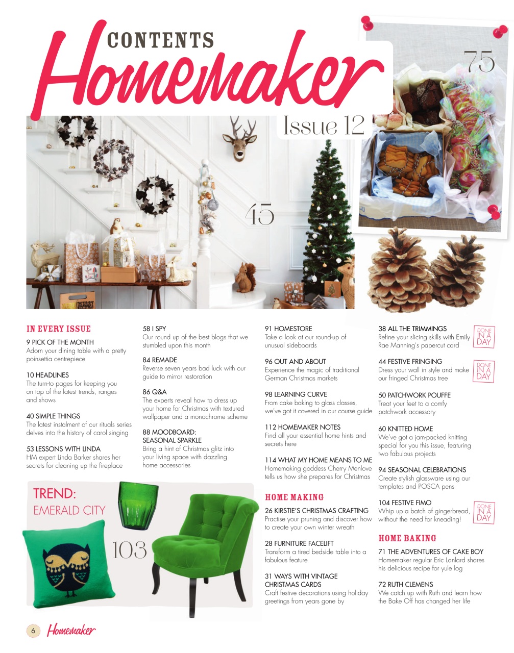 Homemaker Magazine - Issue 12 Back Issue