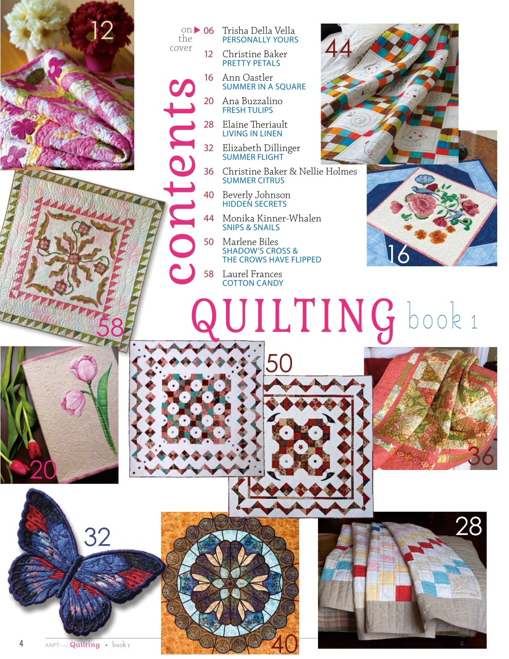 A Needle Pulling Thread Magazine - ANPTmag Quilting Book 1 Special Issue