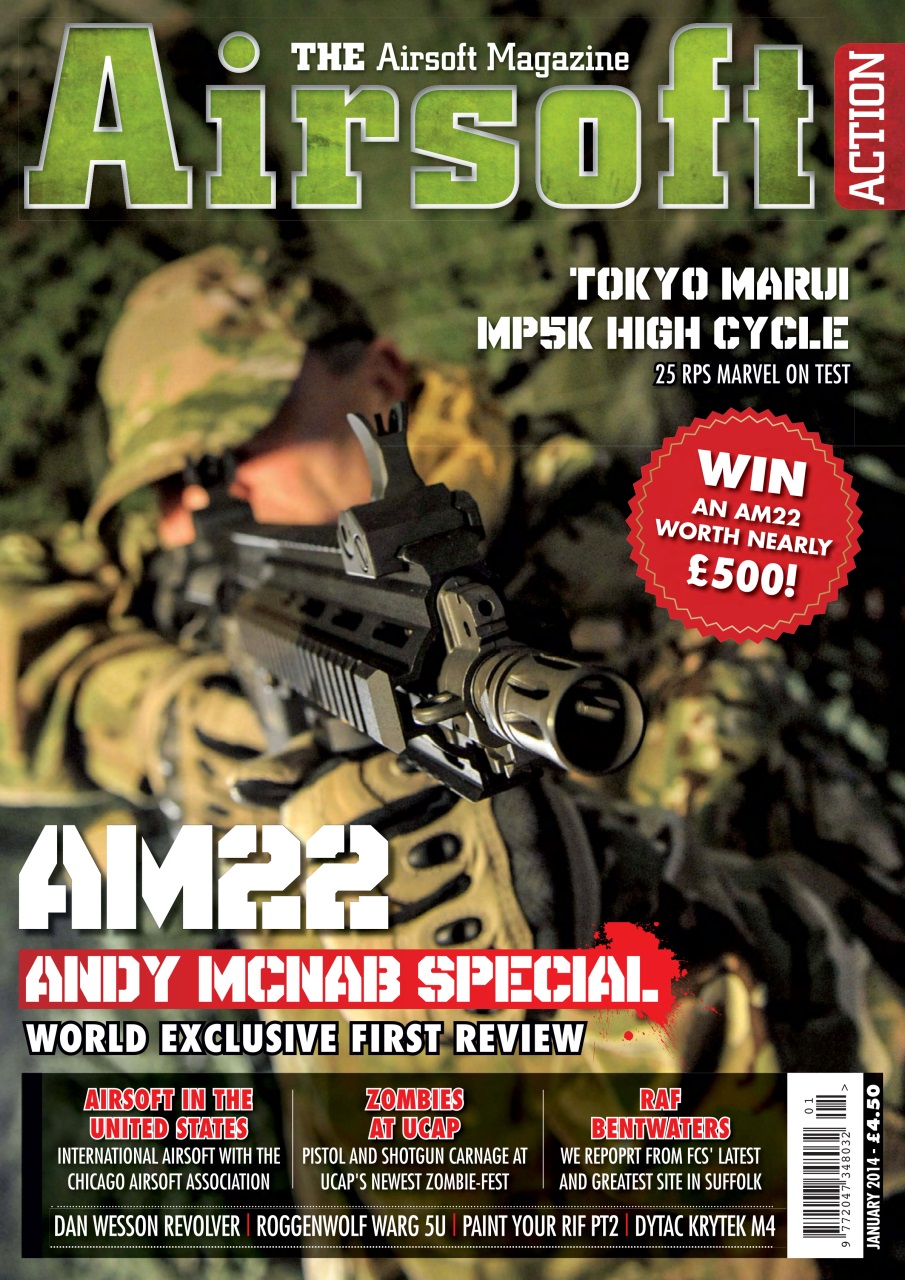 Airsoft Action Magazine - January 2014 Back Issue