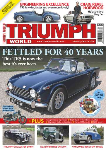 Triumph World Magazine - Craig Revel Horwood and his Stag Edição anterior