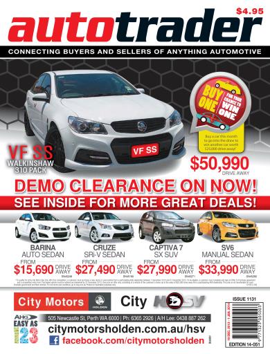 AutoTrader Magazine - Autotrader 1131 Back Issue