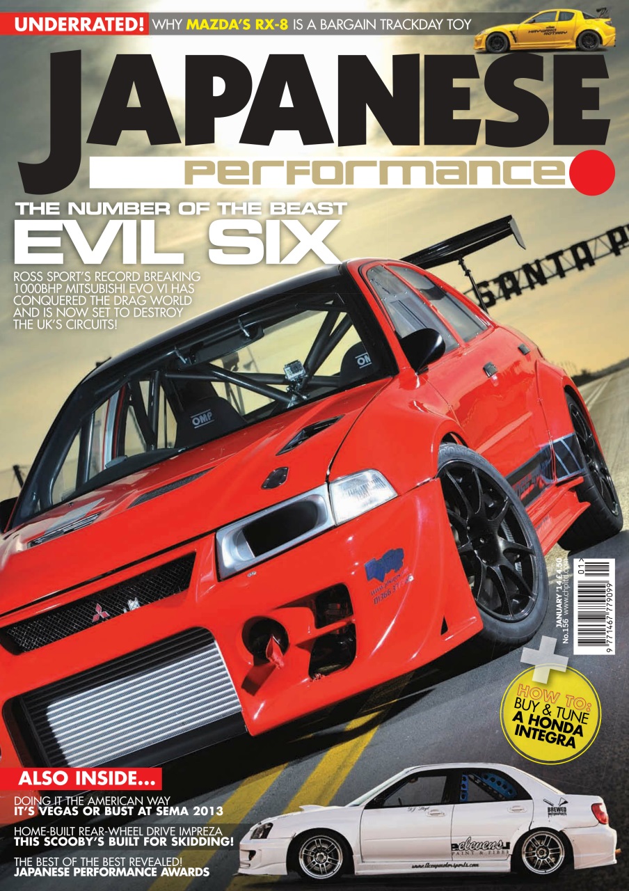Japanese Performance Magazine - Japanese Performance 156 Back Issue
