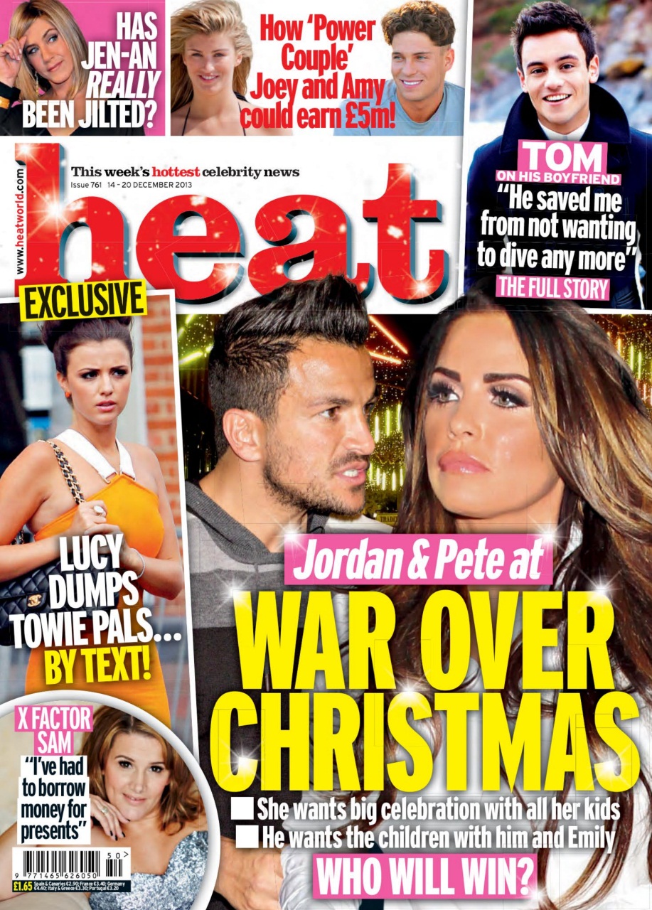 Heat Magazine - 14th December 2013 Back Issue
